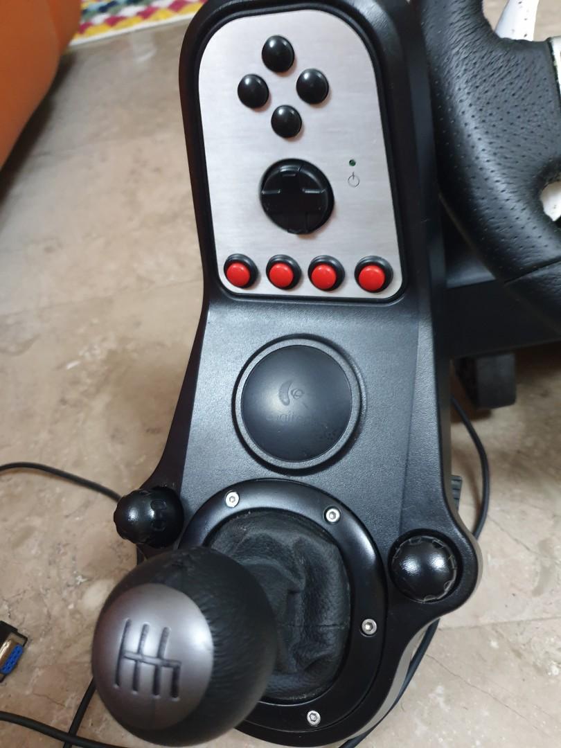 Logitech G27 Racing Wheel, Video Gaming, Gaming Accessories ...