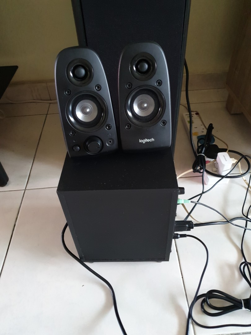 Logitech Z506 5.1 Surround Speaker System, Audio, Soundbars, Speakers ...