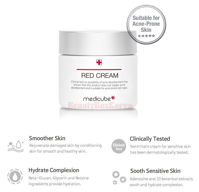 Medicube Red Cream 50ml, Beauty & Personal Care, Face, Face Care on ...