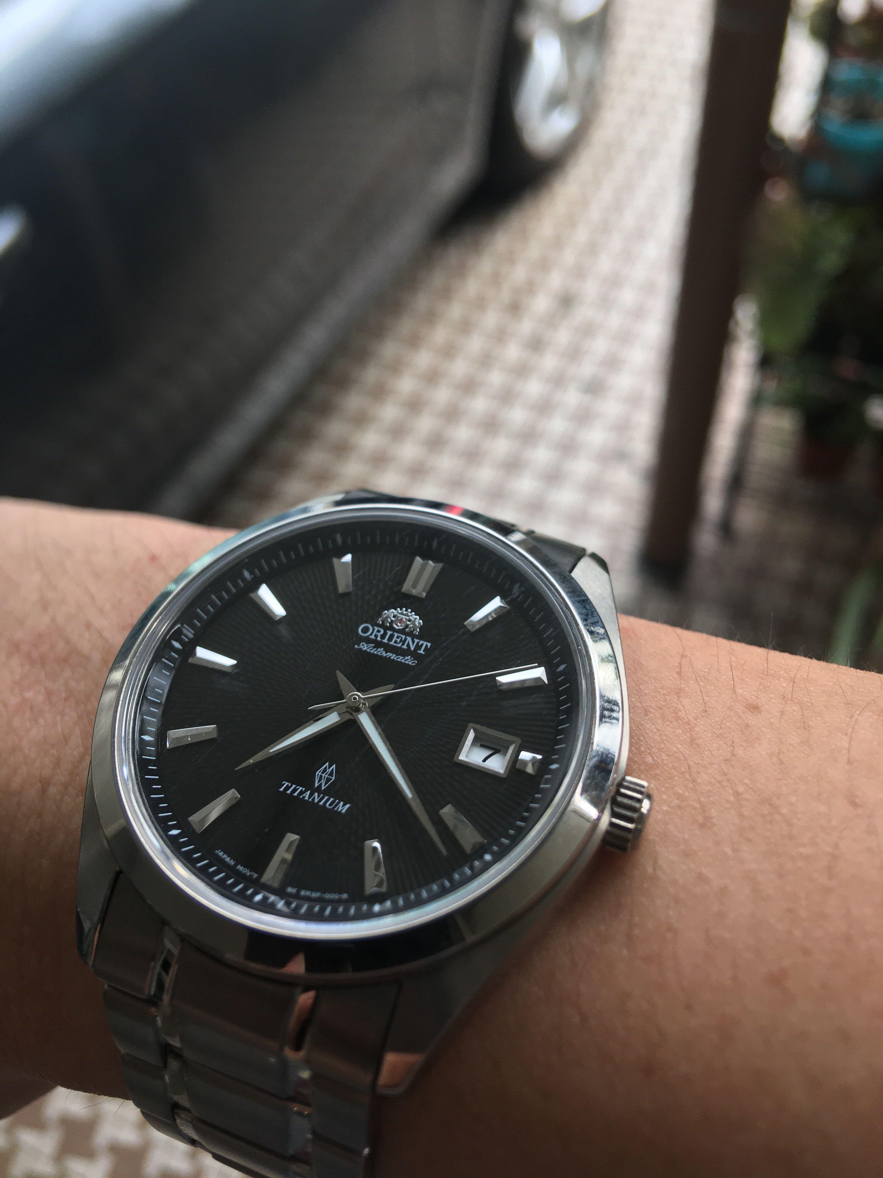 Orient Automatic Titanium Sapphire Crystal Watch, Mobile Phones ...
