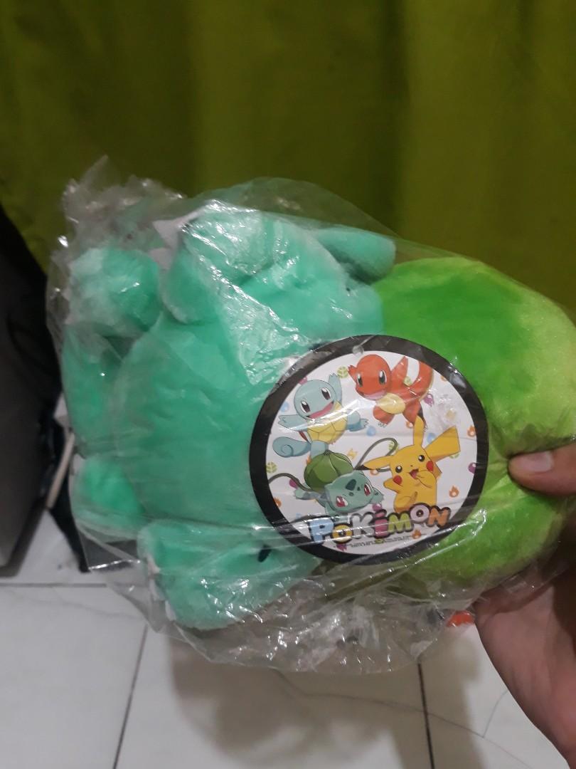 Pokemon Original Bulbasaur plush bag, Hobbies & Toys, Toys & Games on ...