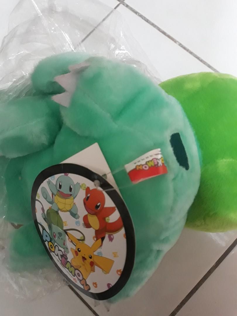Pokemon Original Bulbasaur plush bag, Hobbies & Toys, Toys & Games on ...
