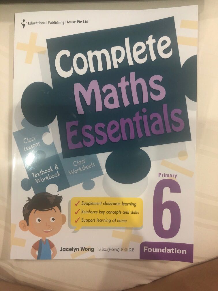 Primary 6 Foundation Complete Math Essentials, Hobbies & Toys, Books ...