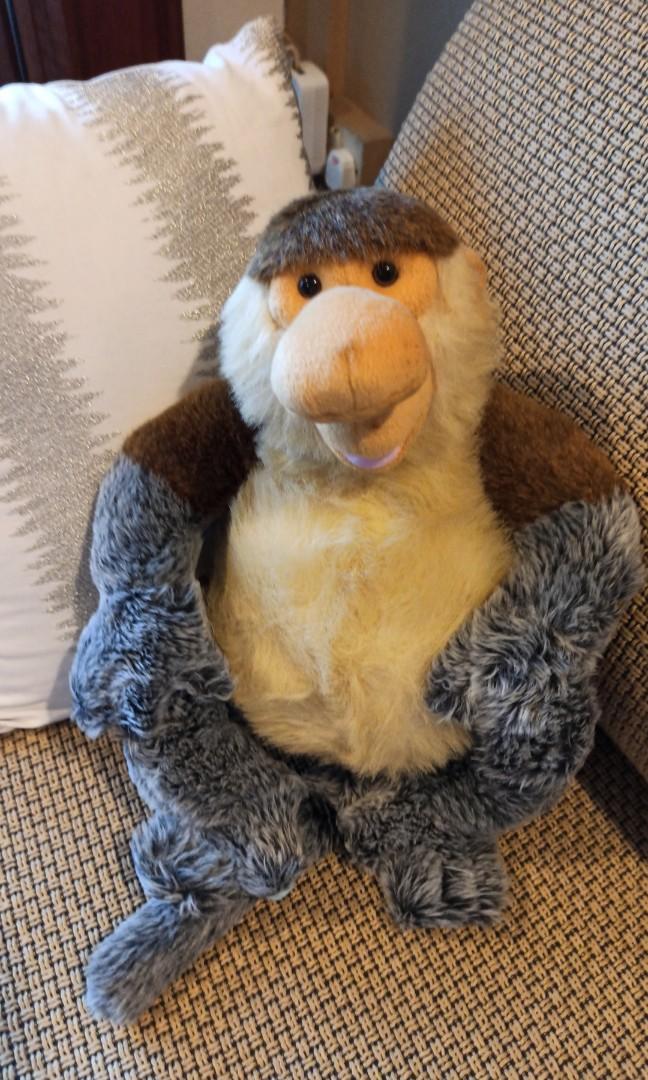 Proboscis monkey soft toy from Sabah, Hobbies & Toys, Toys & Games on ...