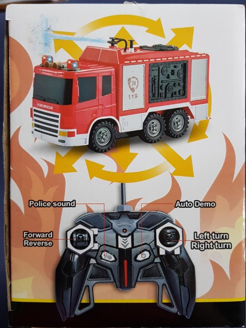 Remote Control Fire Engine, Toys & Games, Others on Carousell
