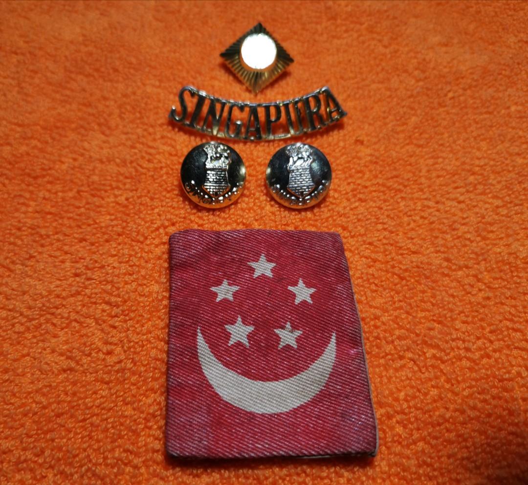 SAF 1st generation rank and patch, Hobbies & Toys, Collectibles ...