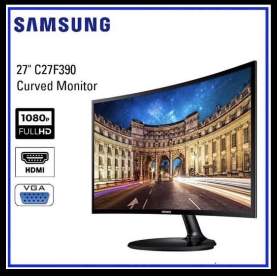 Samsung 27 inch curved monitor c27f390, Assistive Devices, Health ...