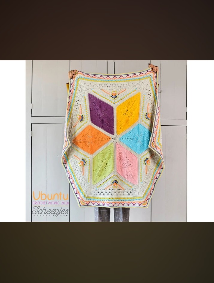 Scheepjes 2018 CAL Ubuntu Crochet Blanket - The Small Kit, Design ...