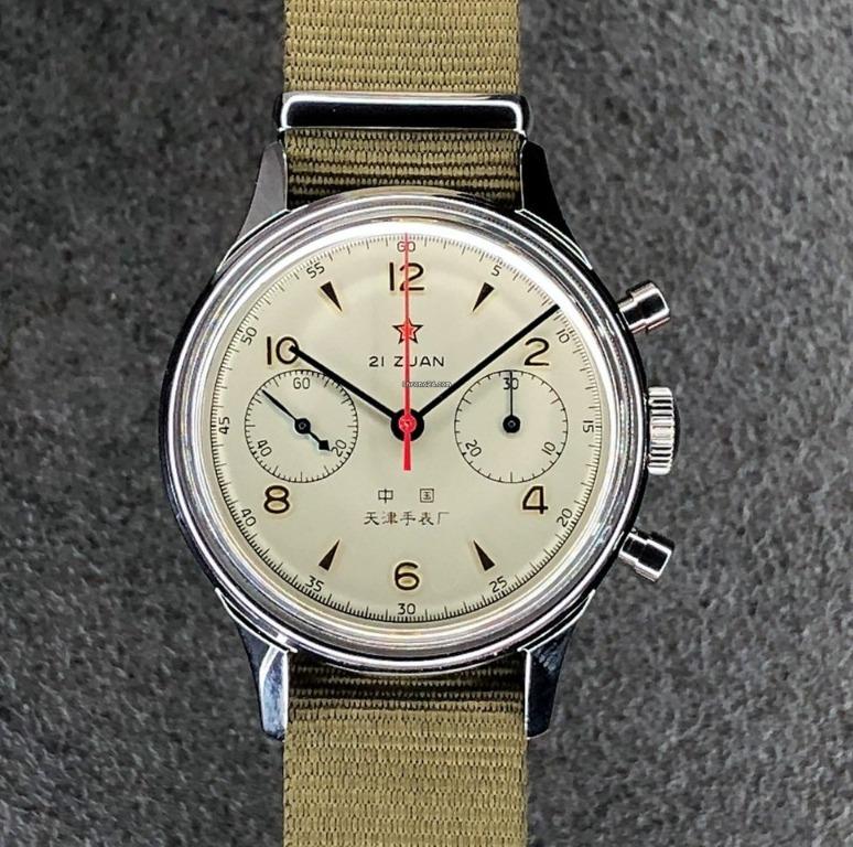 Seagull 1963 Vintage Reissued Chronograph, Luxury, Watches on Carousell