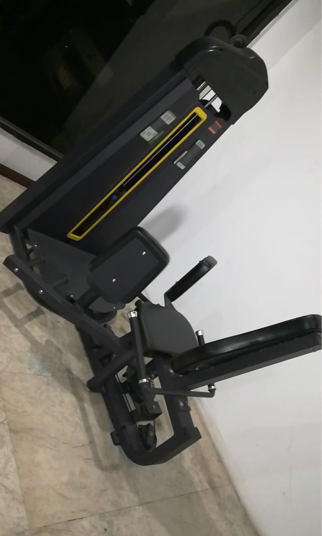 Selectorized Leg Abductor Machine, Sports Equipment, Exercise & Fitness ...