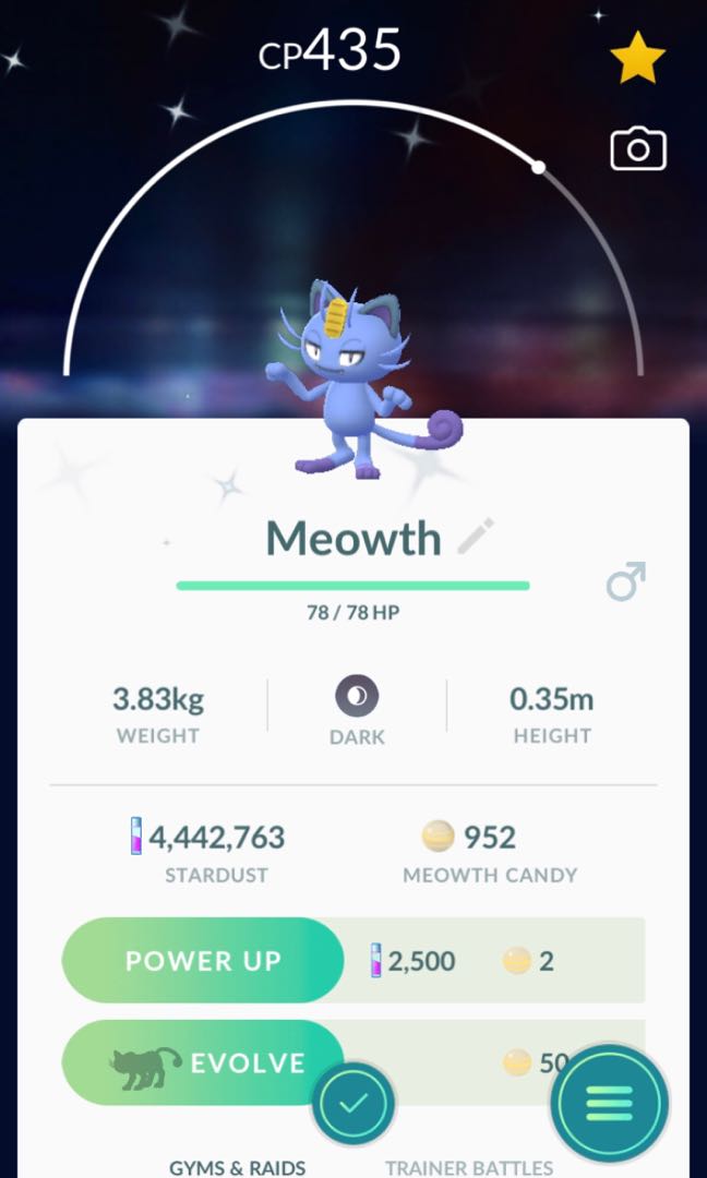 Shiny Alola Meowth/Rattata/Grimer, Video Gaming, Gaming Accessories ...