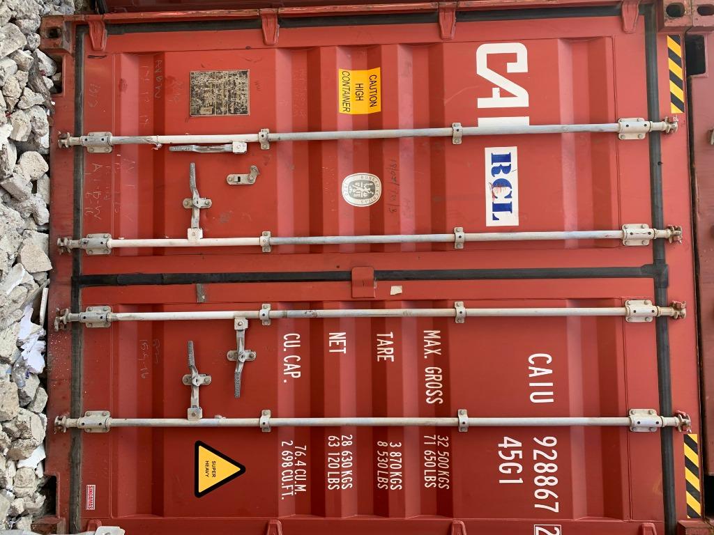 Shipping Container Van, Commercial & Industrial, Construction ...