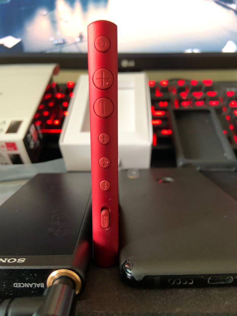 Sony Walkman NW-A105/A100 (16GB/RED) DAP, Audio, Portable Music Players ...