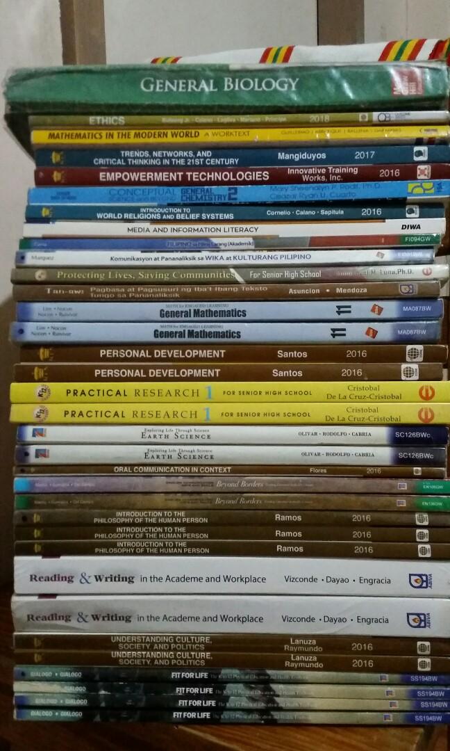 Textbooks. SHS. JHS., Hobbies & Toys, Books & Magazines, Textbooks on ...