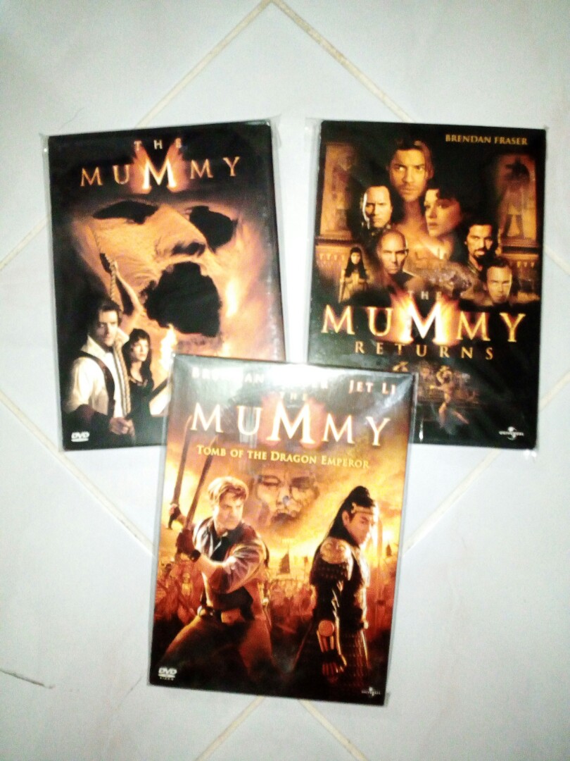 the mummy original dvd set, Hobbies & Toys, Music & Media, Music ...