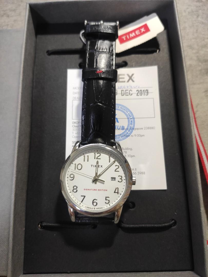 Timex Easy Reader Signature 38mm, Mobile Phones & Gadgets, Wearables ...