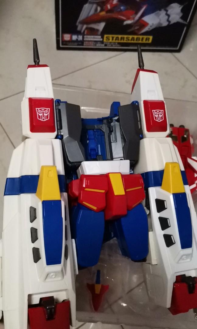Transformers MP 24 starsaber, Hobbies & Toys, Toys & Games on Carousell