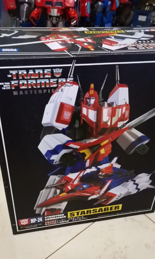 Transformers MP 24 starsaber, Hobbies & Toys, Toys & Games on Carousell