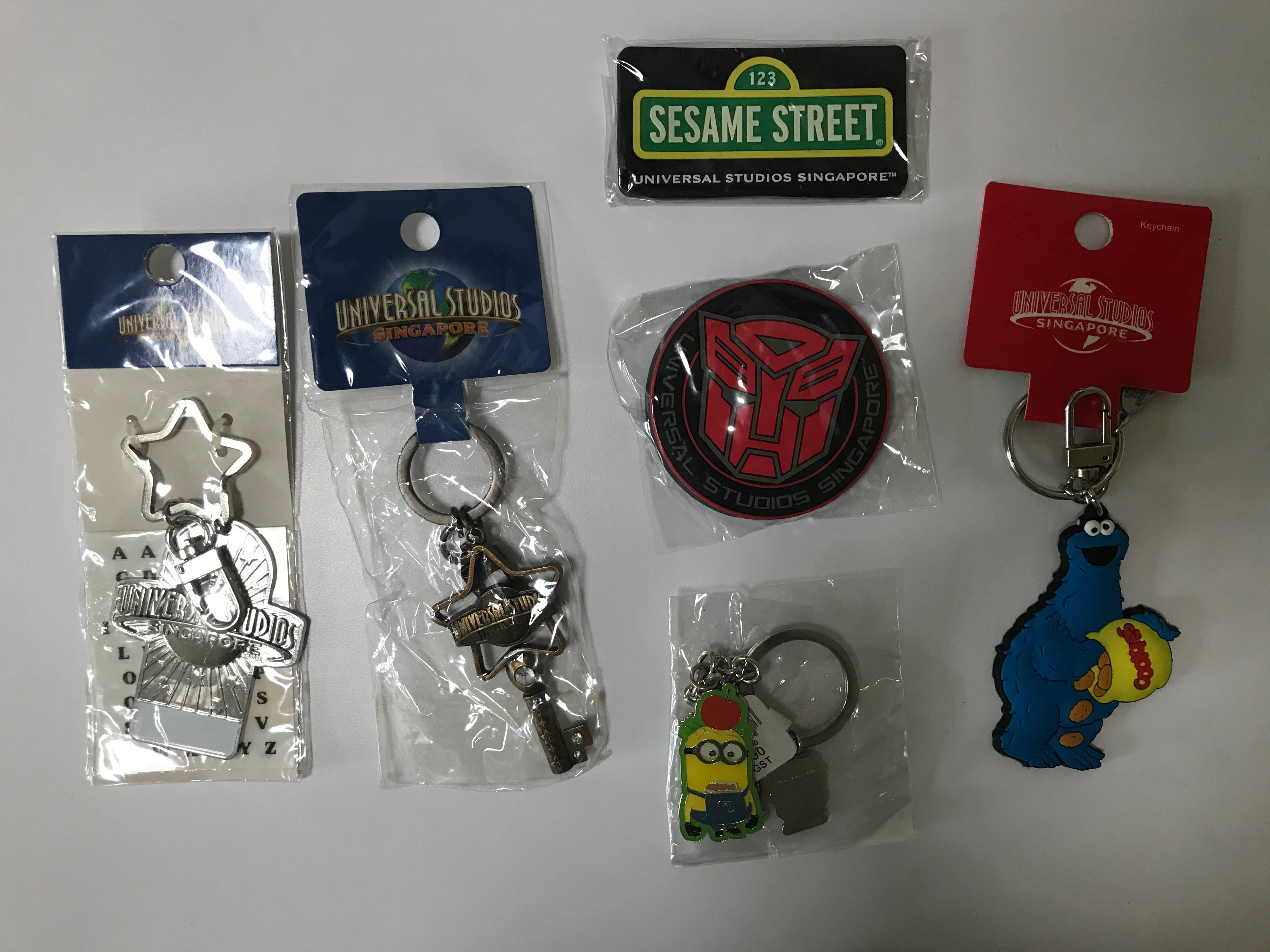 Universal Studios Keychains and magnets, Everything Else on Carousell