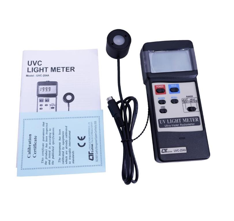 UVC Light Meter, UV Light Meter, Lutron, UVC-254A, Commercial ...