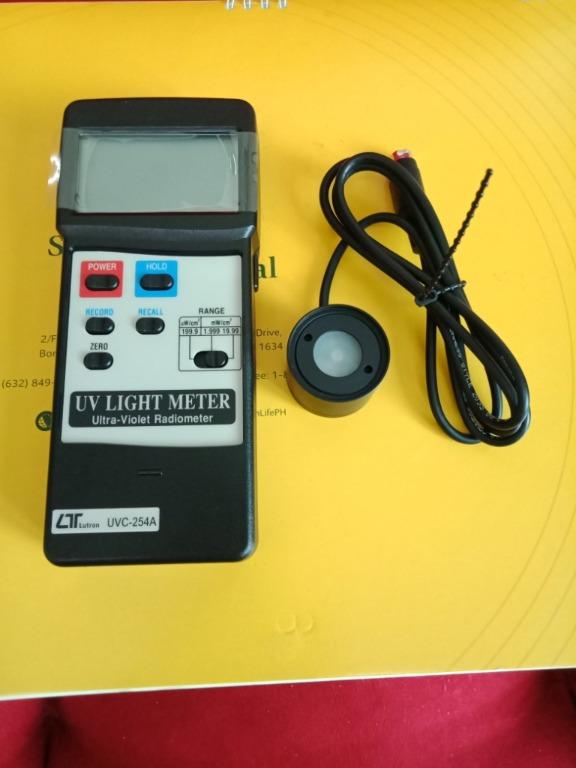 UVC Light Meter, UV Light Meter, Lutron, UVC-254A, Commercial ...