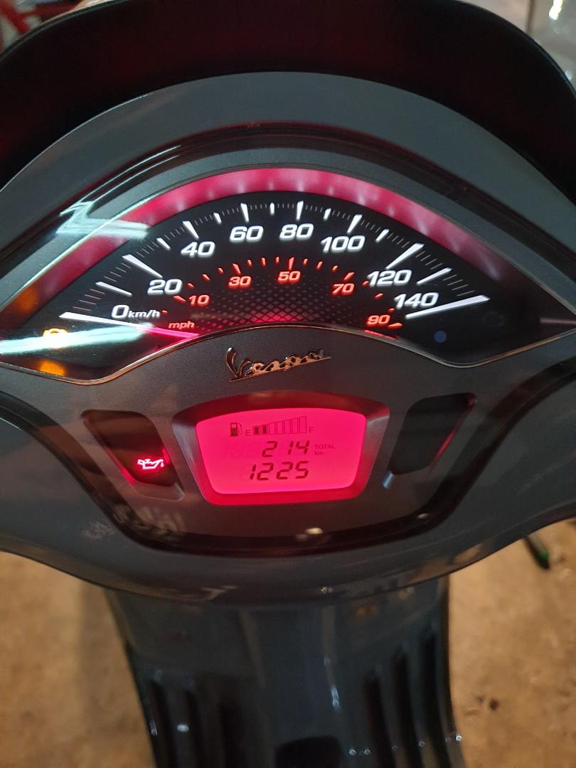 VESPA SPRINT/PRIMAVERA SPEEDOMETER ORIGINAL PIAGGIO, Motorcycles ...