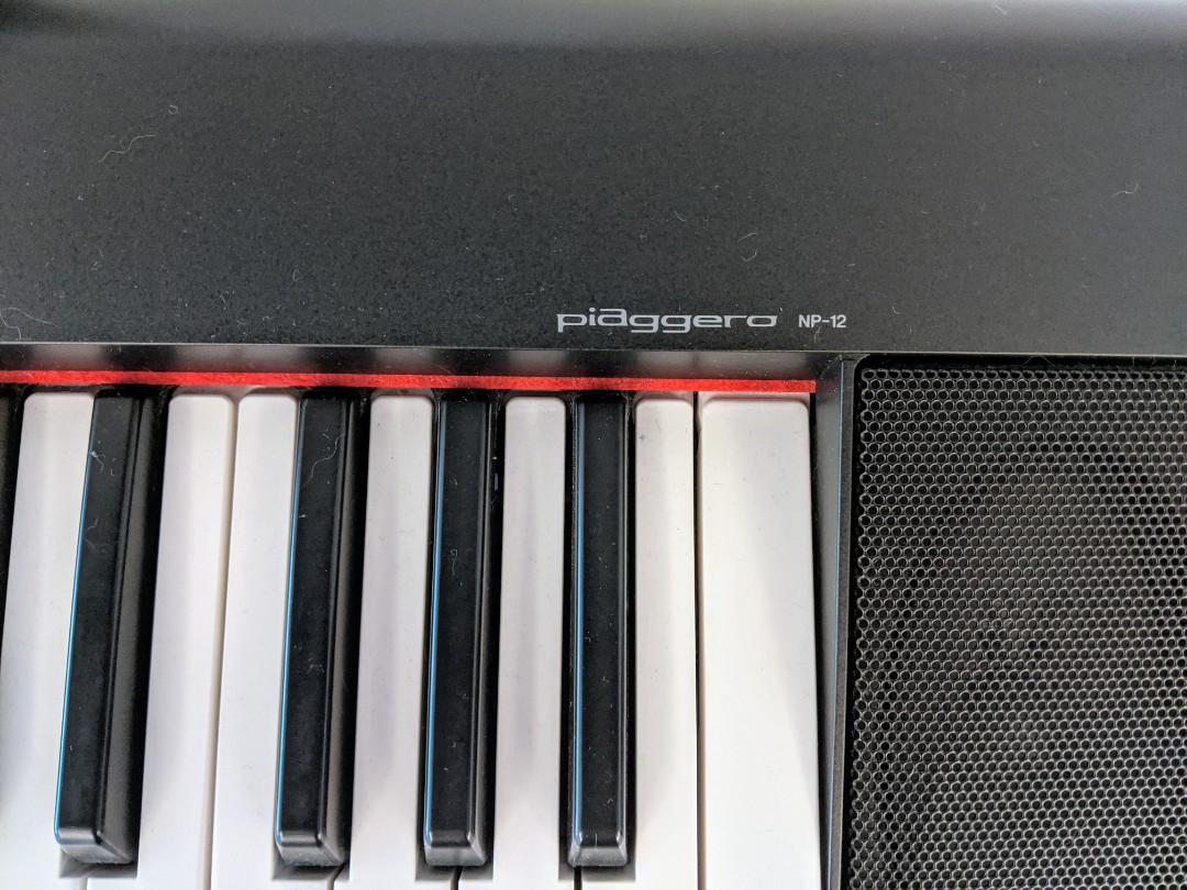 YAMAHA NP-12 PIAGGERO KEYBOARD like new, Hobbies & Toys, Music & Media ...