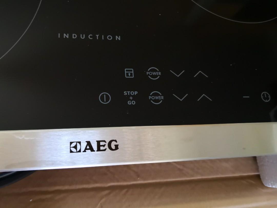 100% Authentic AEG® Germany Premium Induction Hob HK634250XB, TV & Home ...