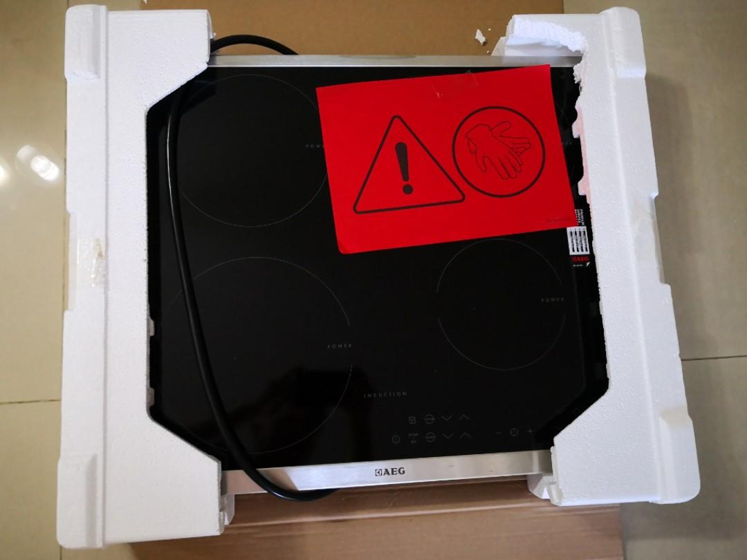 100% Authentic AEG® Germany Premium Induction Hob HK634250XB, TV & Home ...
