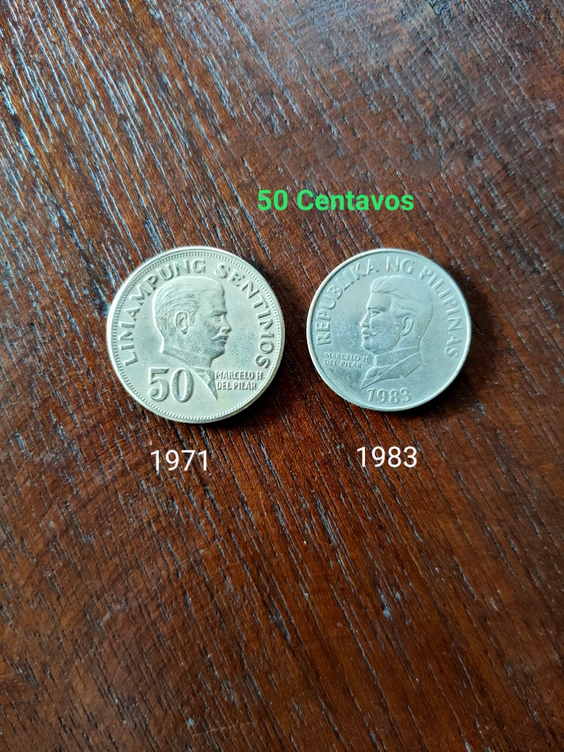 50 cents Philippine Coins, Hobbies & Toys, Memorabilia & Collectibles ...