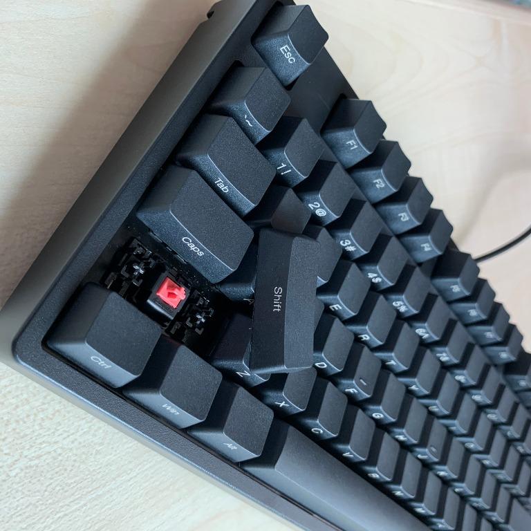 99.9% new Cherry Silent Red Mechanical Keyboard side print IKBC 櫻桃 靜音 紅軸 機械鍵盤, 電腦＆科技, 電腦周邊及配件 ...