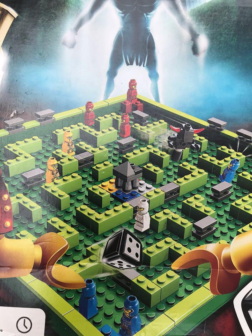 平售 絕版 Lego 3841 Minotaurus Board Game 迷宮棋遊戲 可以4個人玩, 興趣及遊戲, 玩具 & 遊戲類 ...