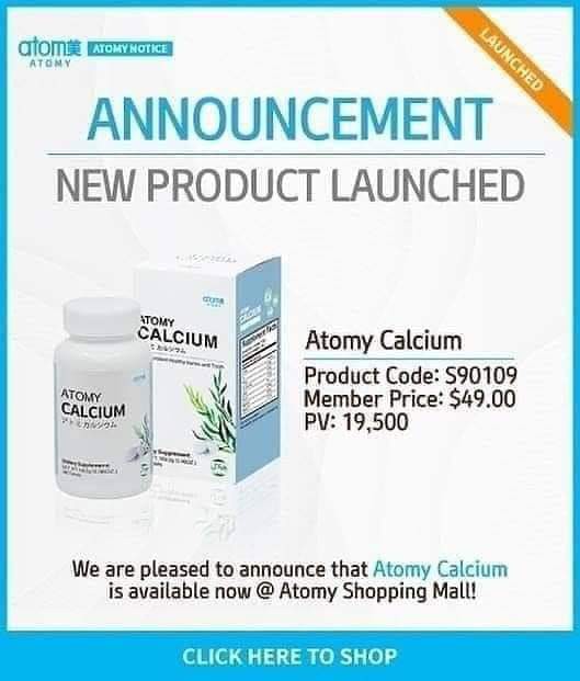 Atomy Calcium, Health & Nutrition, Health Supplements, Health Food ...