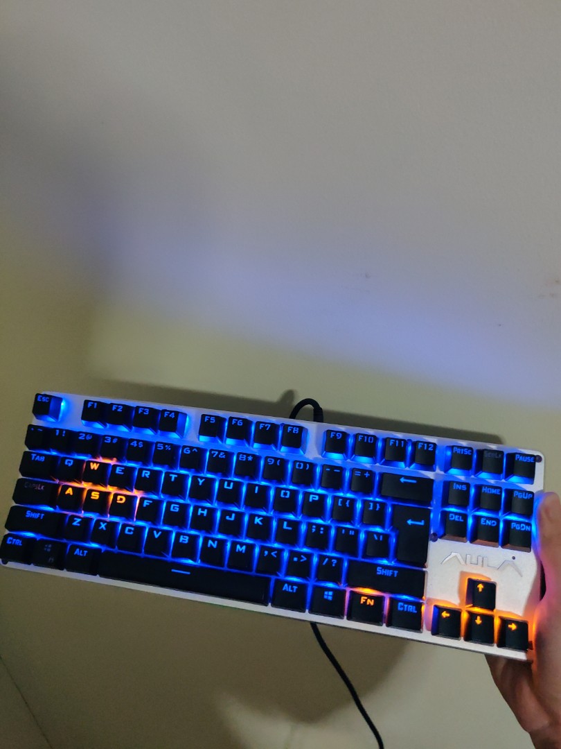 AULA Blue Switch Mechanical Keyboard, Computers & Tech, Parts ...