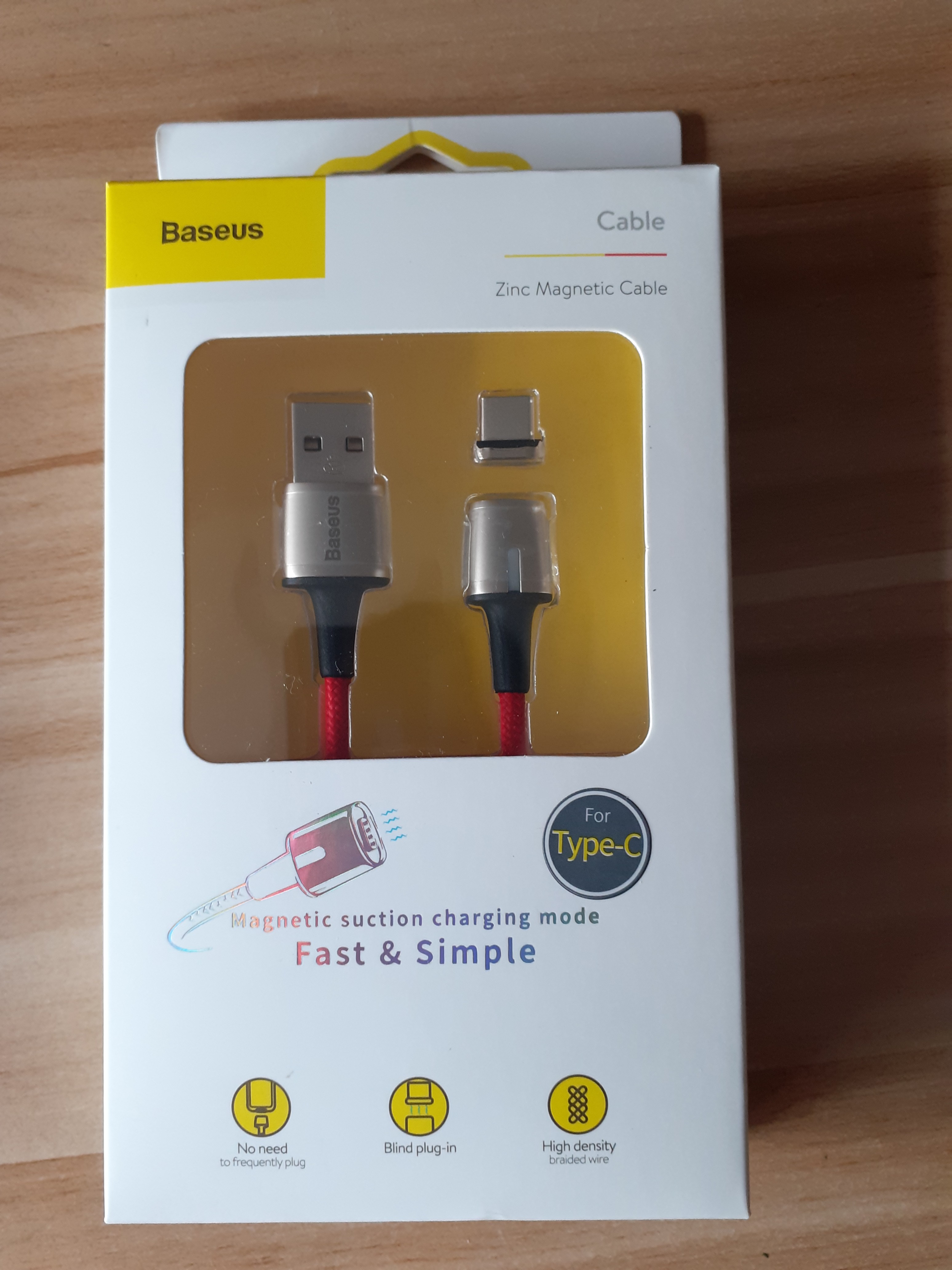 Baseus Magnetic USB C and USB Micro Charging Cable, Mobile Phones ...