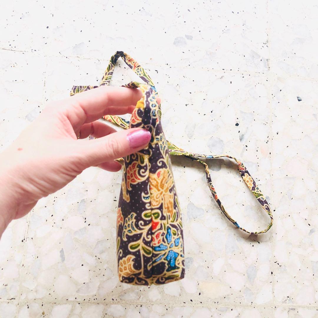Batik Mini Sling Bag Handmade in Singapore, Women's Fashion, Bags ...