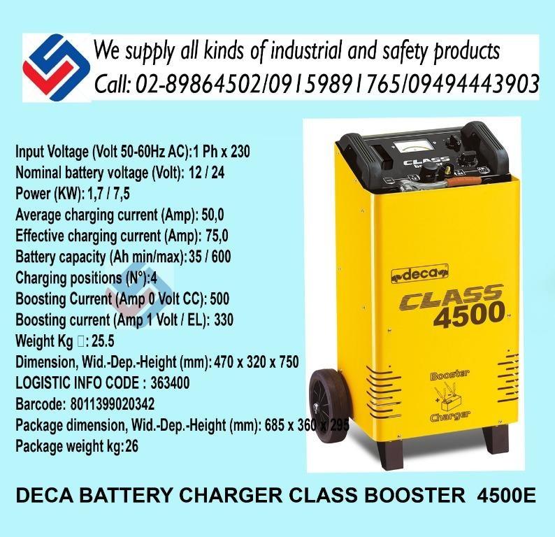 Battery Charger DECA Class Booster 4500, Everything Else, Others on ...
