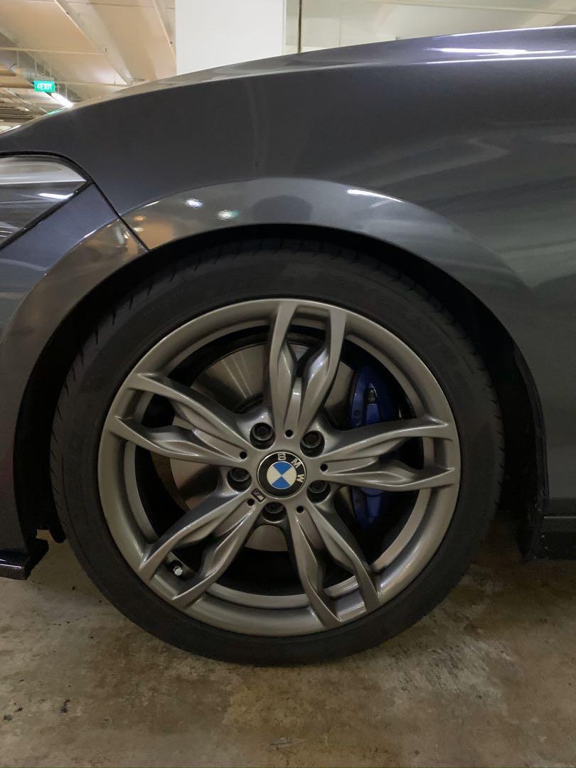 BMW 436M staggered rims, Car Accessories, Tyres & Rims on Carousell