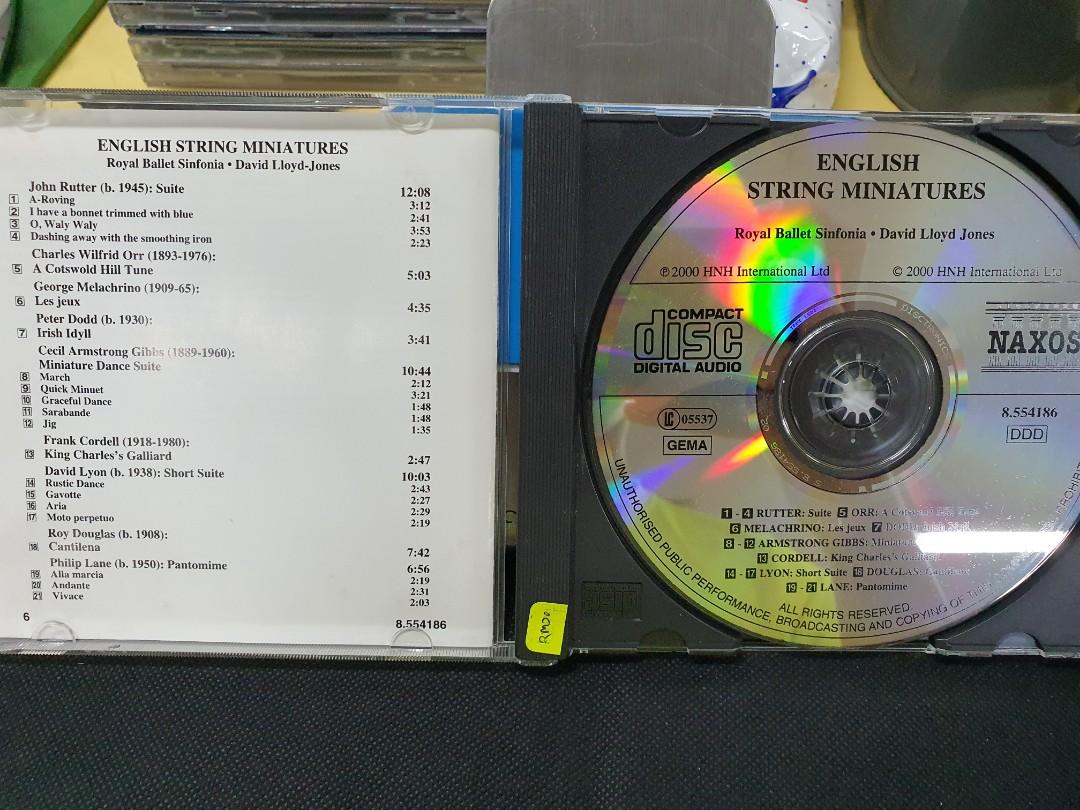 (CD) English String Miniatures, Hobbies & Toys, Music & Media, CDs ...