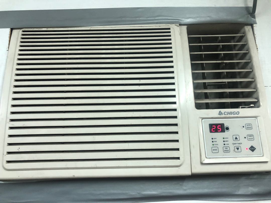 Chigo R410a w/ remote (non-inverter), TV & Home Appliances, Air ...