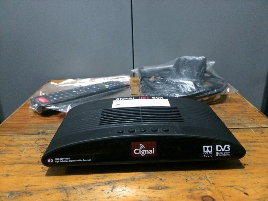 Cignal modem Full Set, TV & Home Appliances, TV & Entertainment, TV ...
