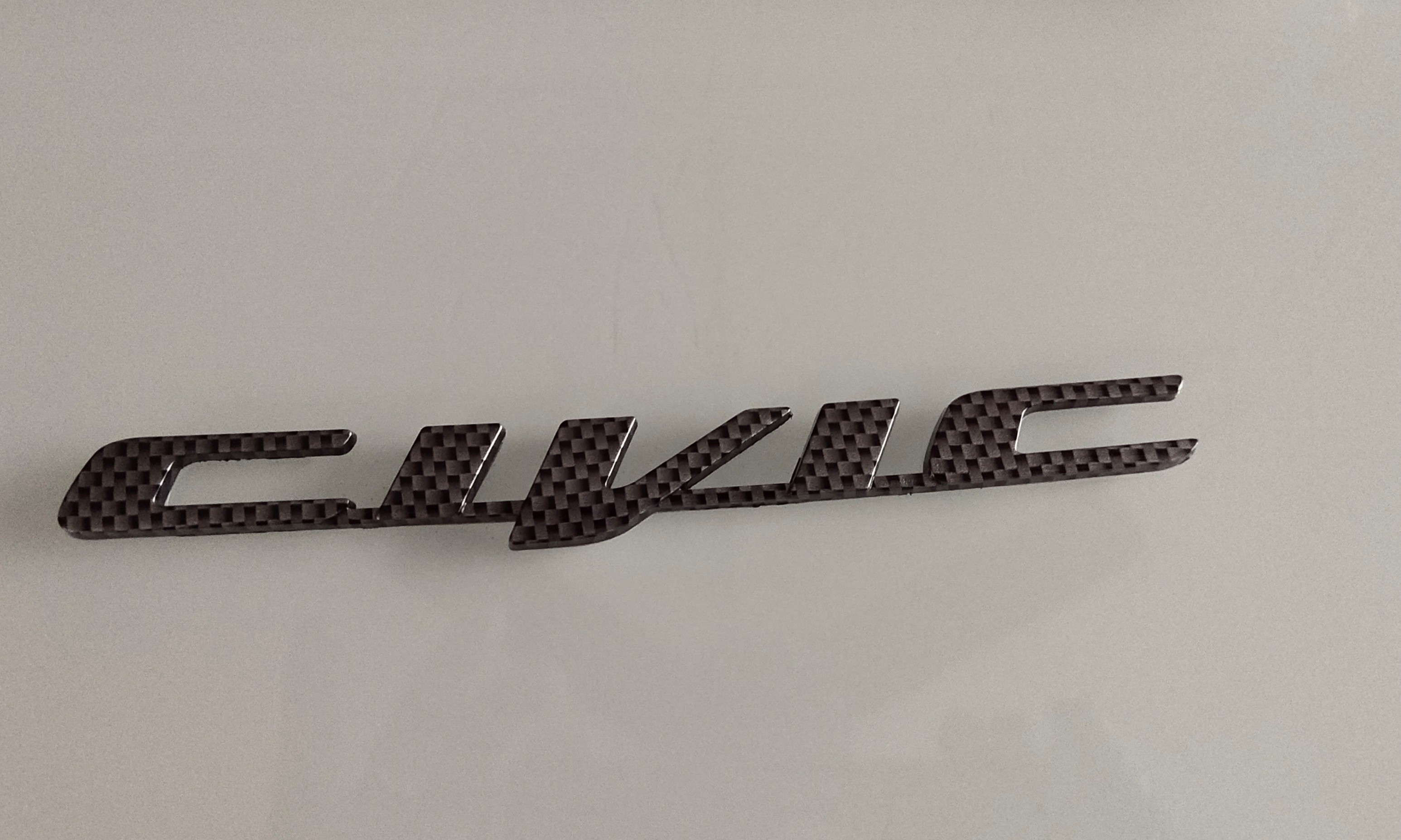 Civic emblem, Car Accessories, Accessories on Carousell