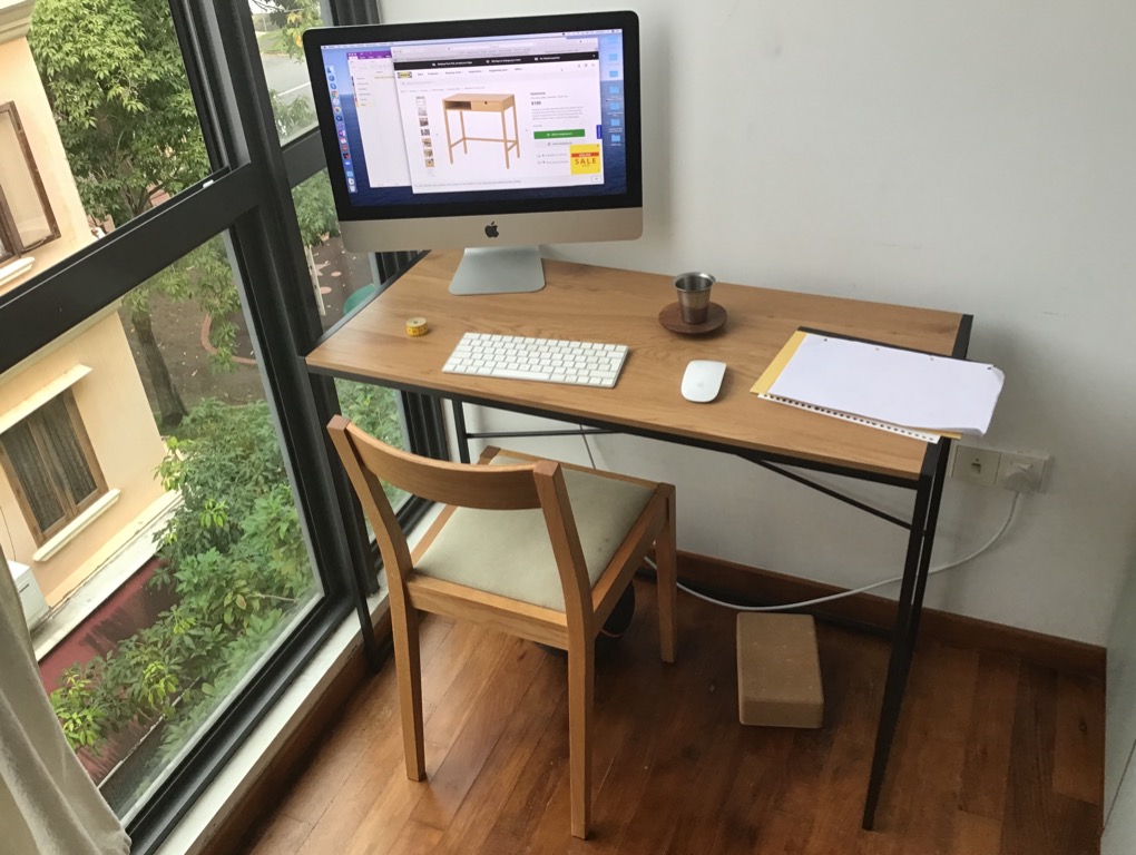 Console Study table, Furniture & Home Living, Furniture, Tables & Sets ...