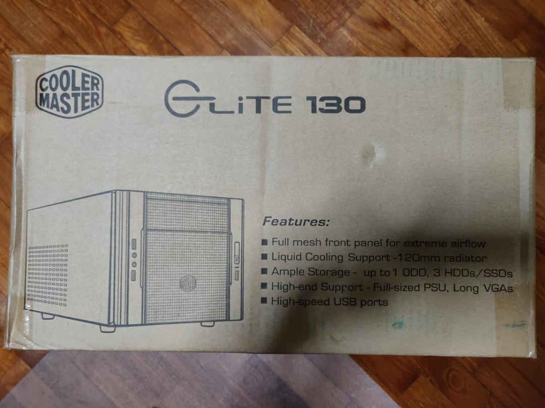 Cooler Master Elite 130 ITX PC Case, Computers & Tech, Parts & Accessories, Computer Parts on ...
