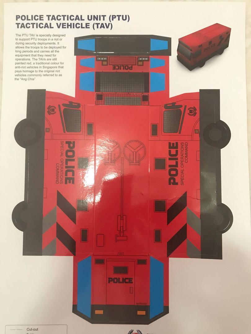 DIY SPF Vehicle - FRC, PTU TAV & PCG CPC, Hobbies & Toys, Stationery ...