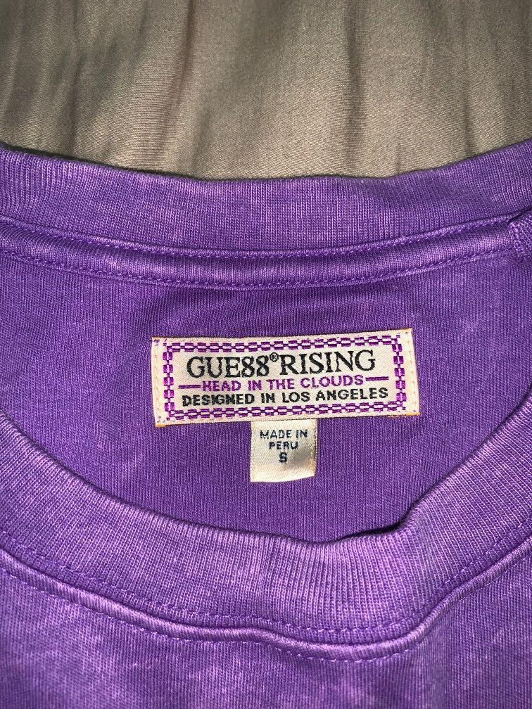 GUESS 88RISING Purple Long Sleeve, Men's Fashion, Tops & Sets, Tshirts ...