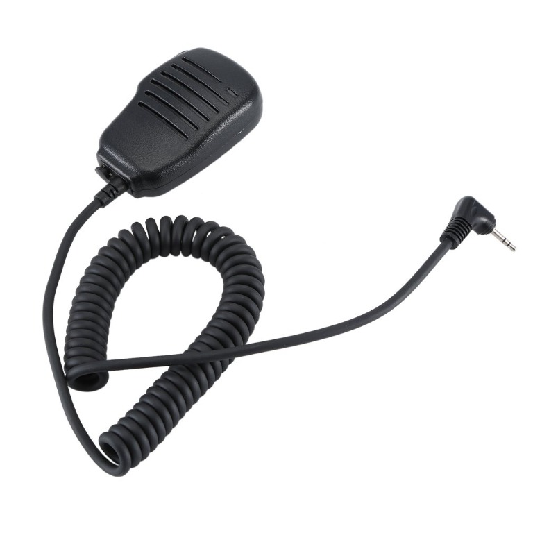 HANDHELD SPEAKER SHOULDER MIC 2.5MM 1 PIN FOR WALKIE TALKIE MOTOROLA ...