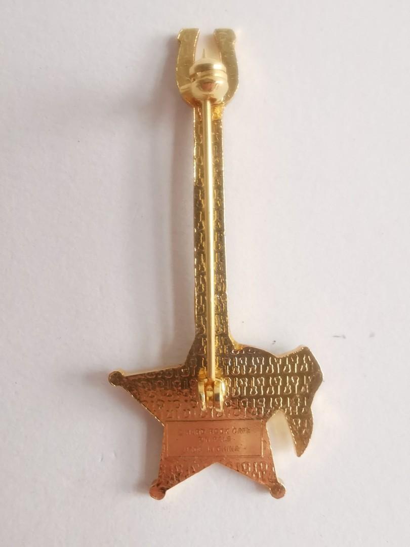 HARD Rock Cafe HRC Pin Pals DALLAS Horseshoe Cowboy Hat Yellow Star LE ...