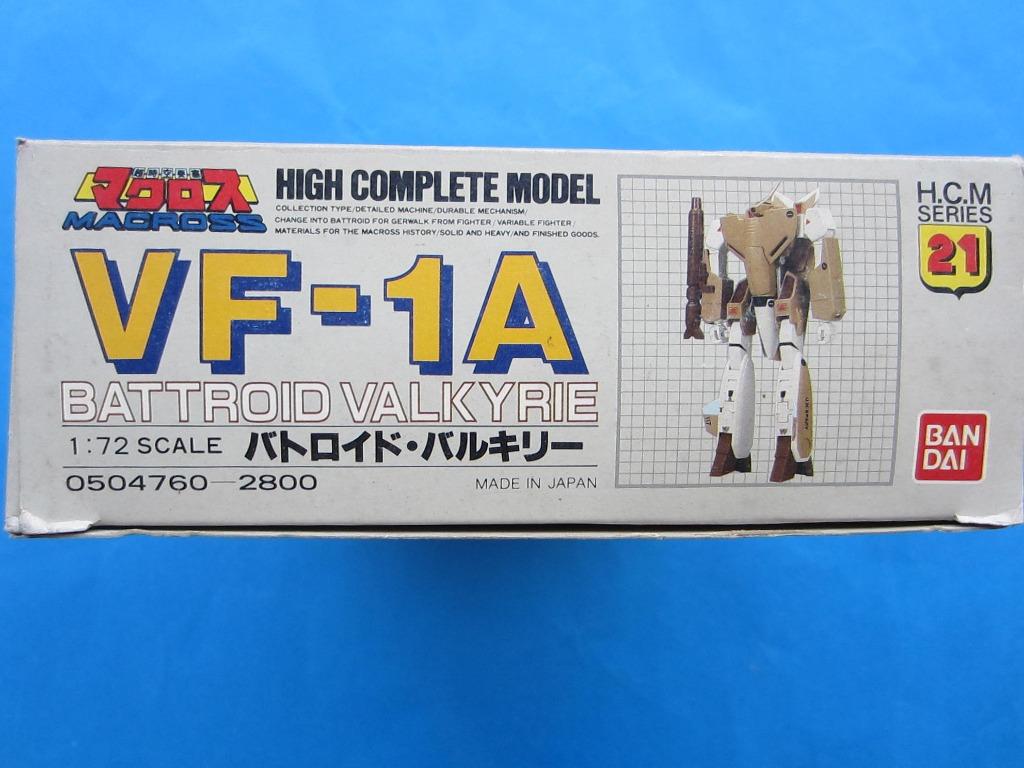 High Complete Model HCM-21 超時空要塞 MACROSS 1/72 scale VF-1A BATTROID ...