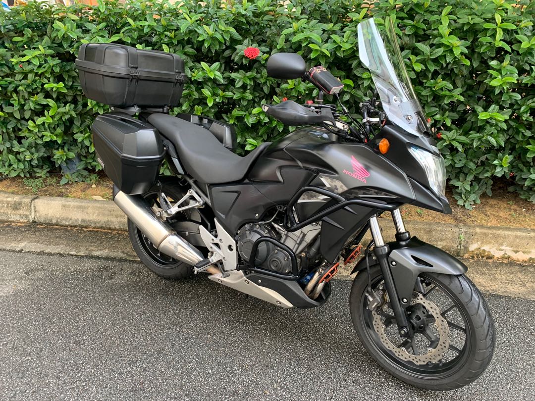Honda CB400X Matt Black Color. Mature Careful Owner. Registration Date ...